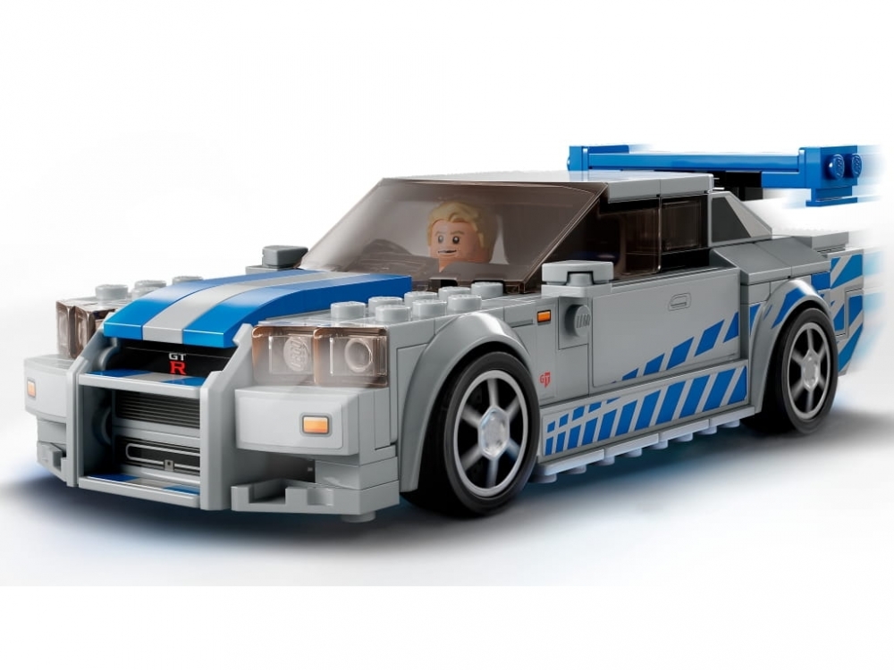 LEGO Speed Champions: Nissan Skyline GT-R (R34) z filmu „Za szybcy, za ...
